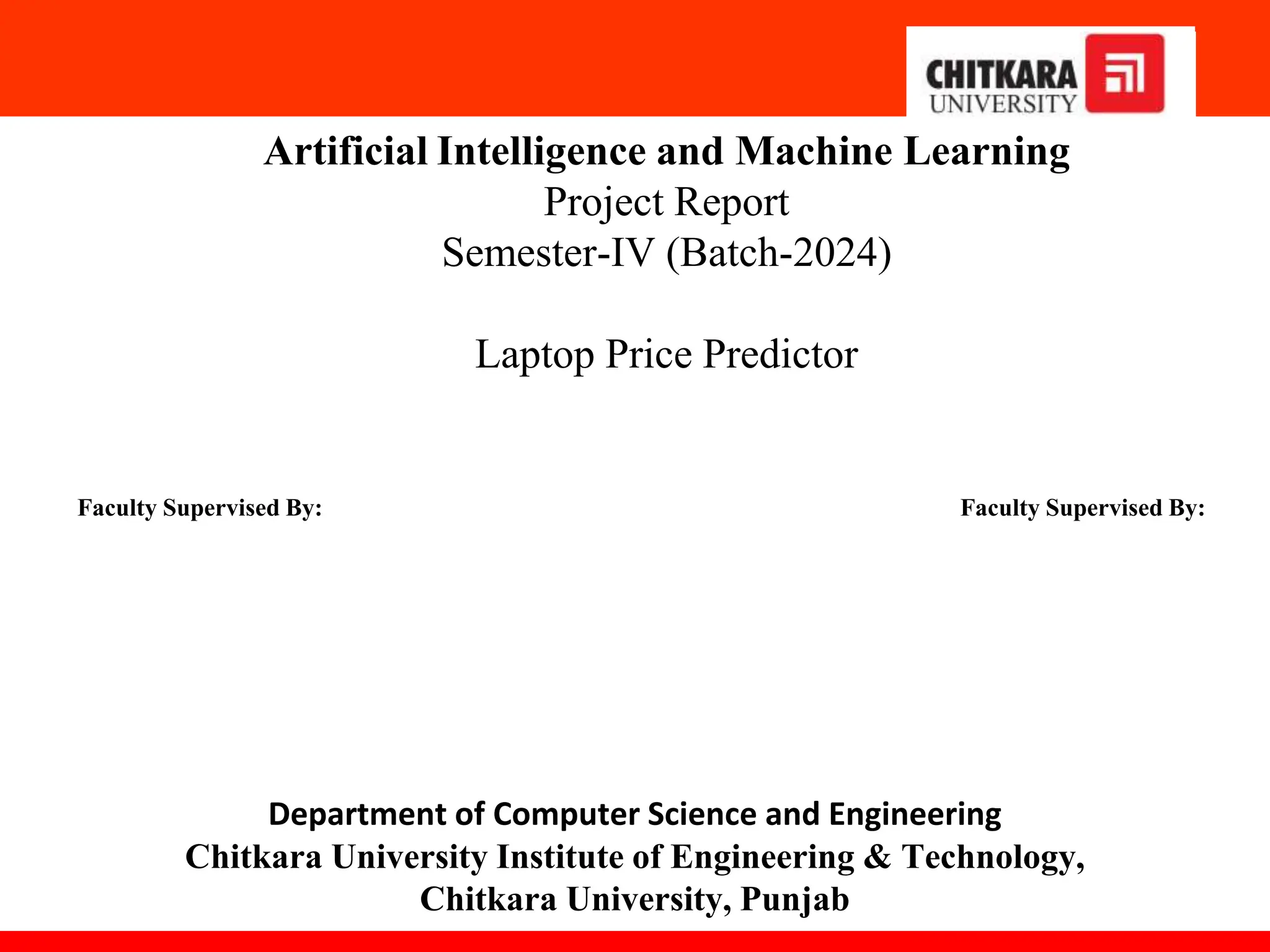 Laptop price detector system ppt.final ai | PPTX