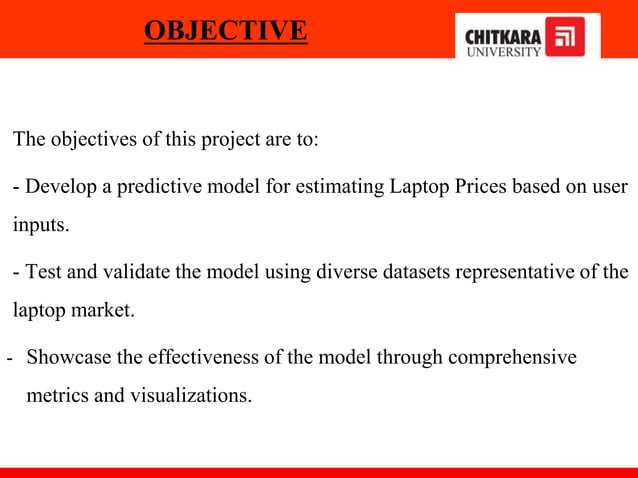 Laptop price detector system ppt.final ai | PPT