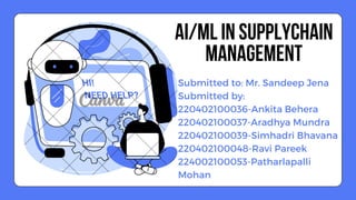AI/ML in Supplychain Management.pdf