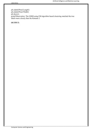 AI & ML Lab Manual1_BCE.pdf artificial intelligence | PDF