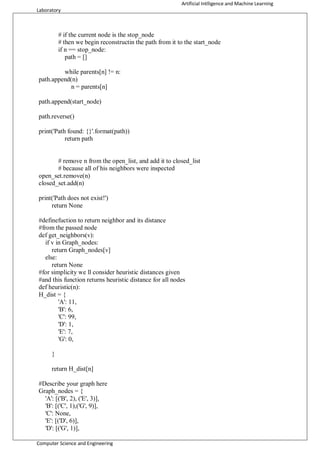 AI & ML Lab Manual1_BCE.pdf artificial intelligence | PDF