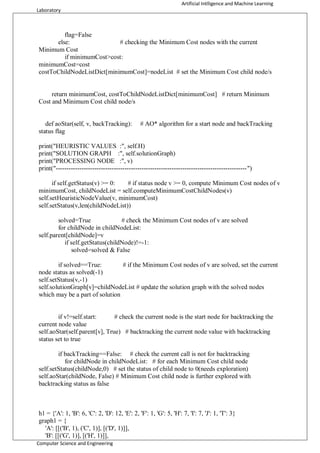 AI & ML Lab Manual1_BCE.pdf artificial intelligence | PDF