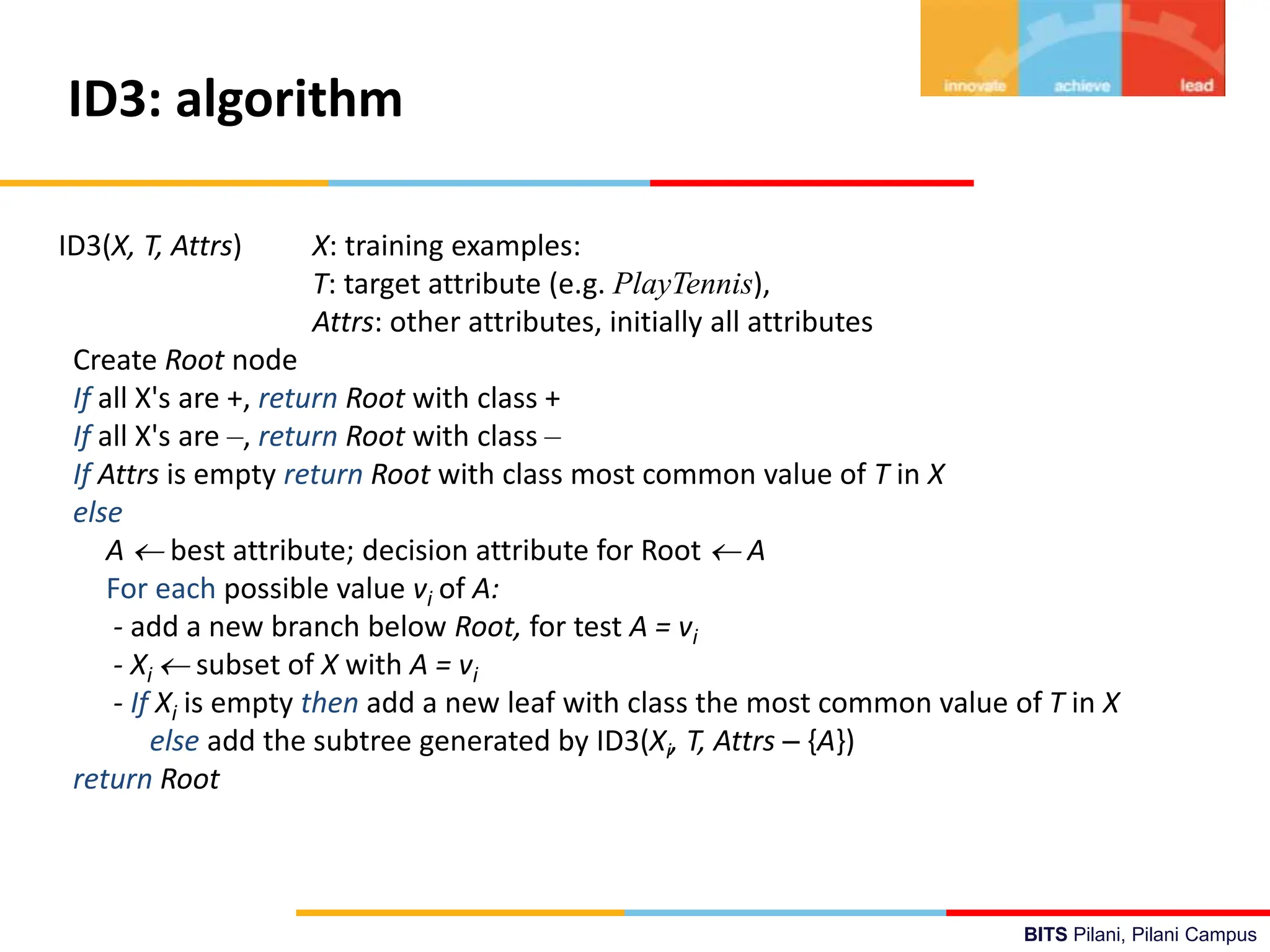 Machine learning decision tree AIML ML Lecture 7.pptx