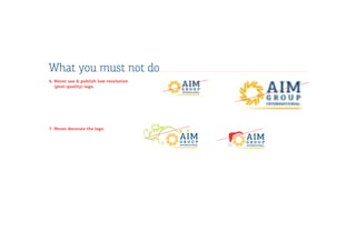 Aim Group International | Logo Guide | PDF