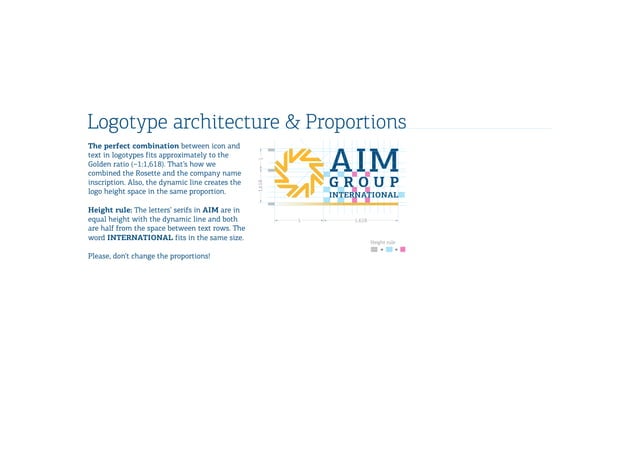Aim Group International | Logo Guide | PPT