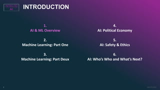 AI & ML Overview | PPTX