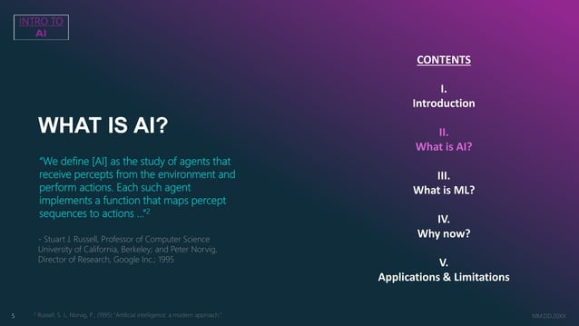 AI & ML Overview | PPTX