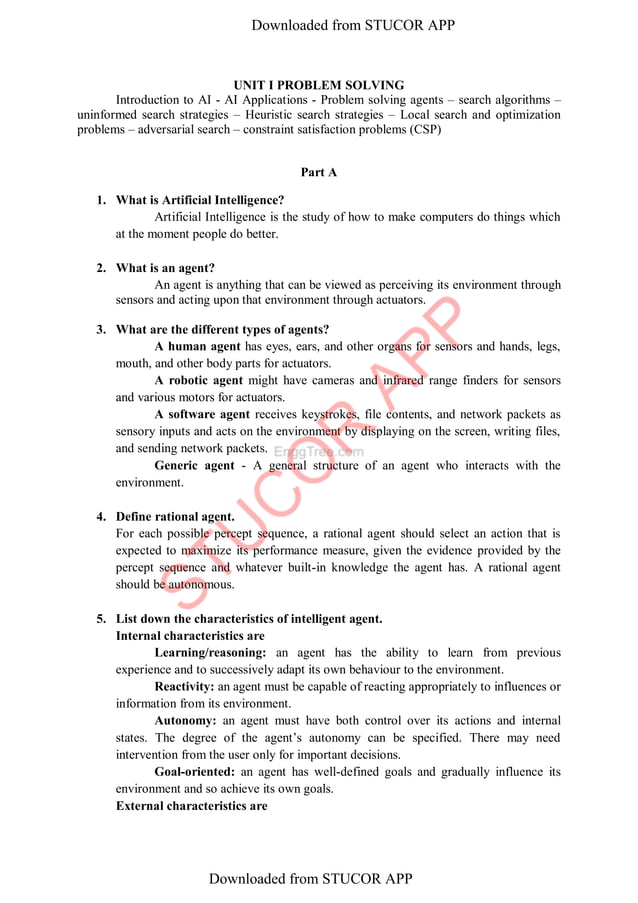 ARTIFICIAL INTELLIGENCE AND MACHINE LEARNING | PDF