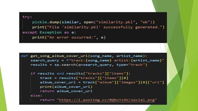 Aiml ppt pdf.pdf on music recommendation system | PPT