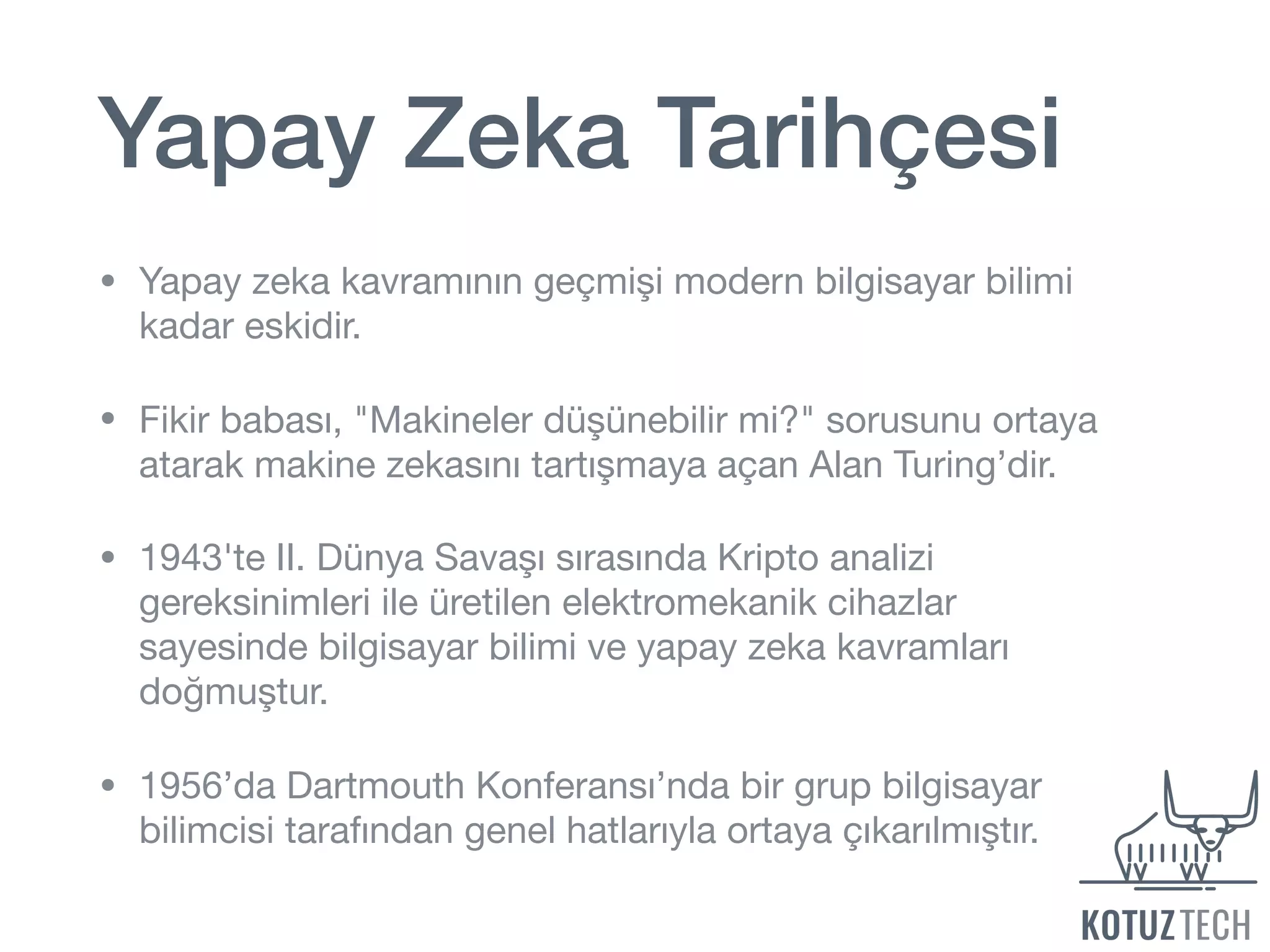 Yapay Zeka ve Makine Öğrenmesi | PDF