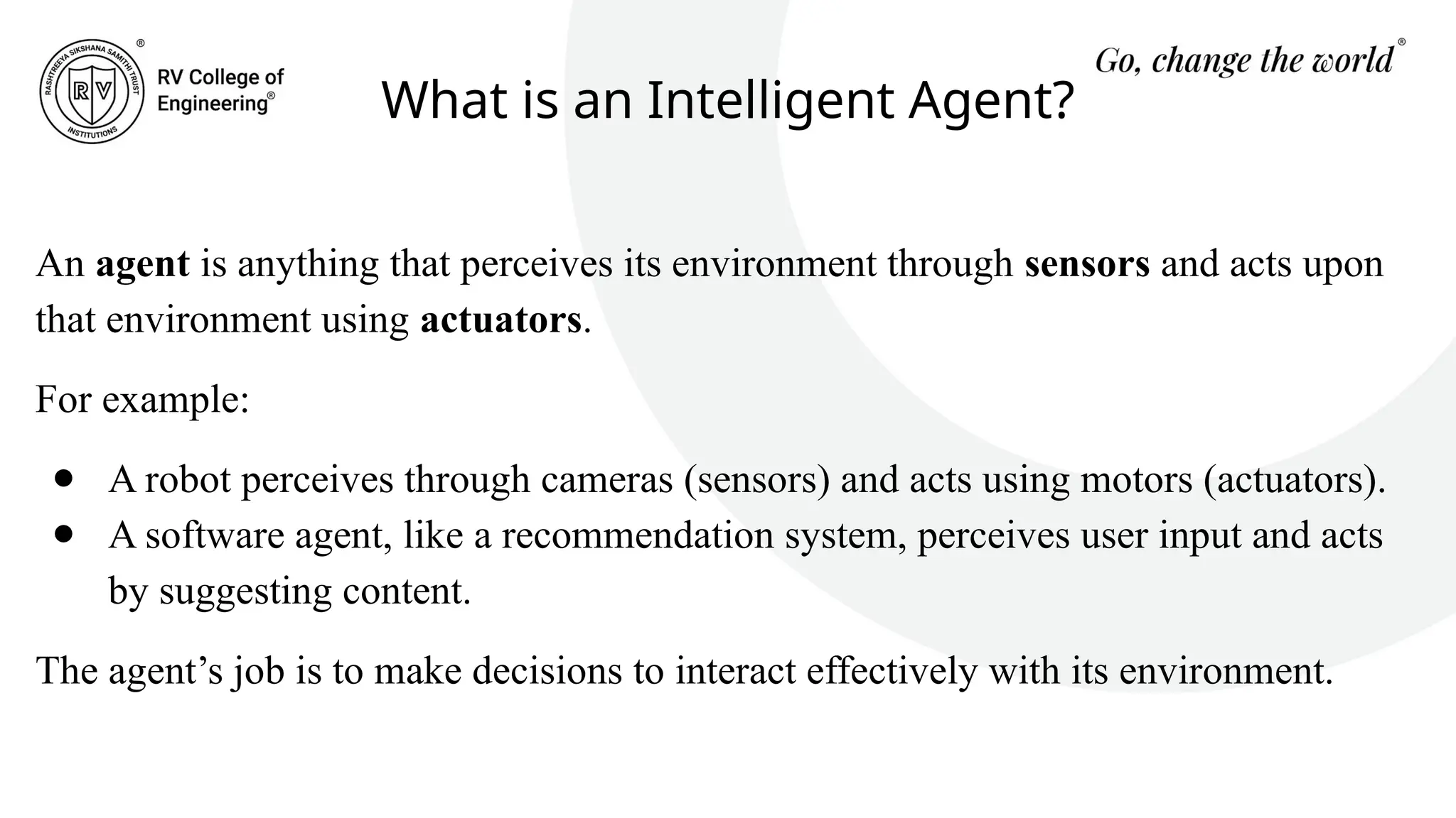 AIML presentation about Intelligent Agents.pptx