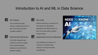 AI & ML: Transforming the Future of Data Science | PPT
