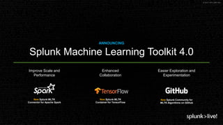 Mit Splunk Artificial Intelligence und Machine Learning mehr aus Ihren Daten herausholen | PPTX
