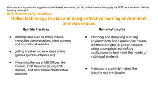 Technology for Teaching and Learning 1 | PPTX