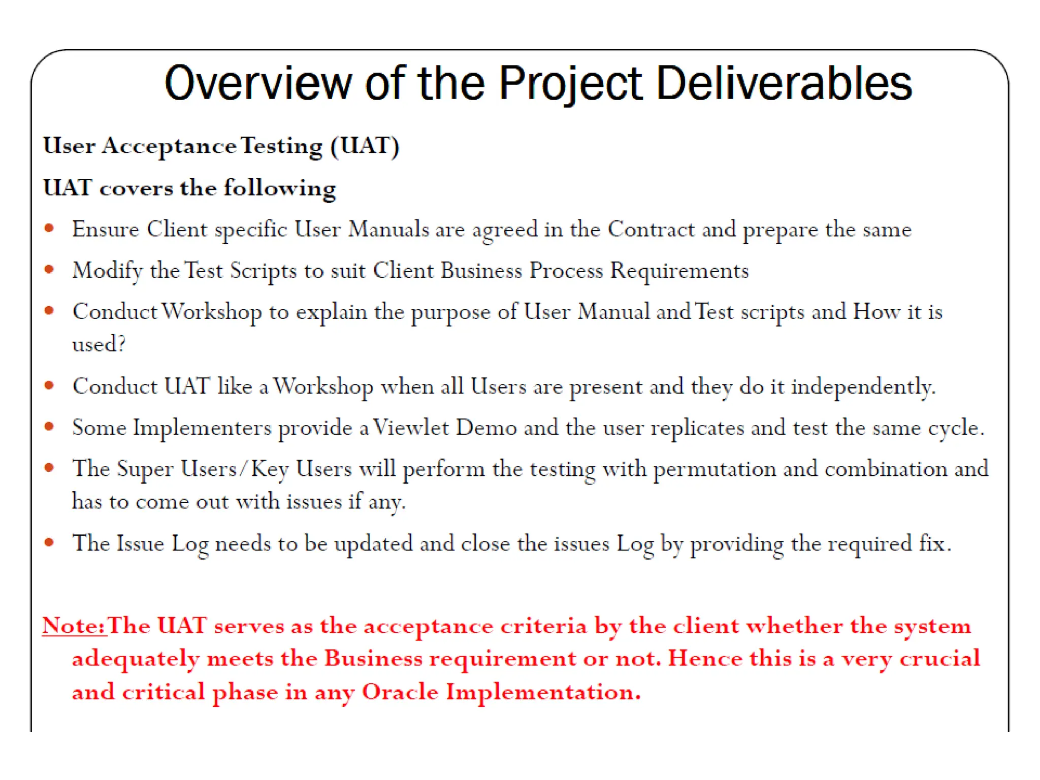AIM Methodology_implementation of oracle technology | PPTX