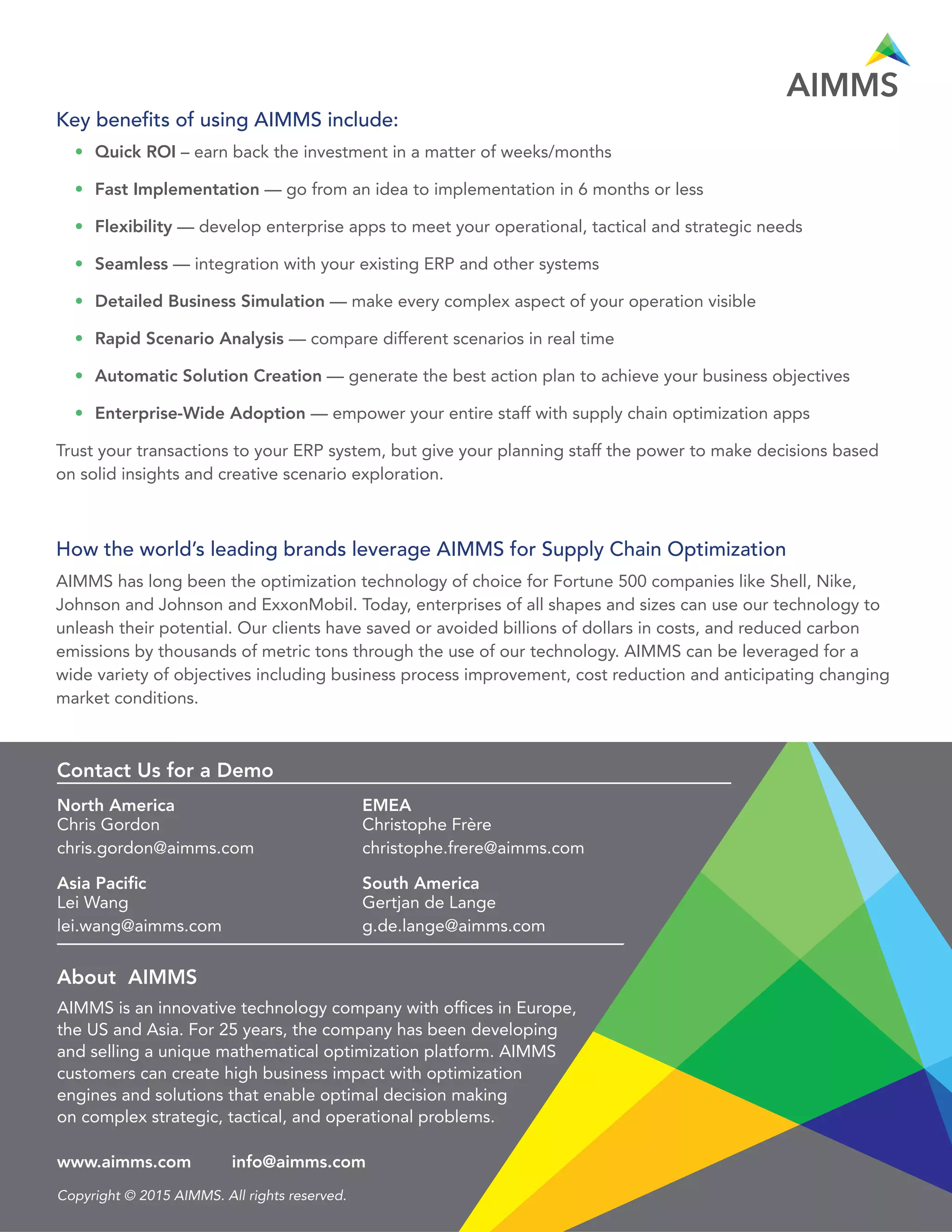 Supply Chain Optimization with AIMMS | PDF