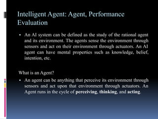 AI Module 1.pptx.pdf Artificial Intelligence Notes | PDF