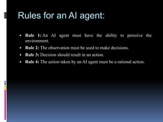 AI Module 1.pptx.pdf Artificial Intelligence Notes | PDF