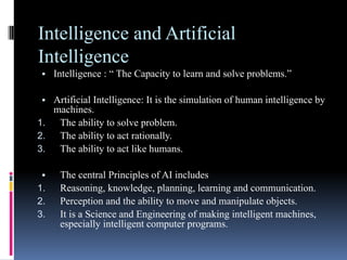 AI Module 1.pptx.pdf Artificial Intelligence Notes | PDF