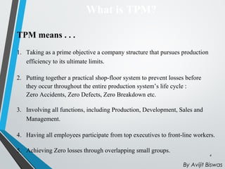 Aim of tpm 16 losses/7 Steps of Jhisu Hozen | PPT