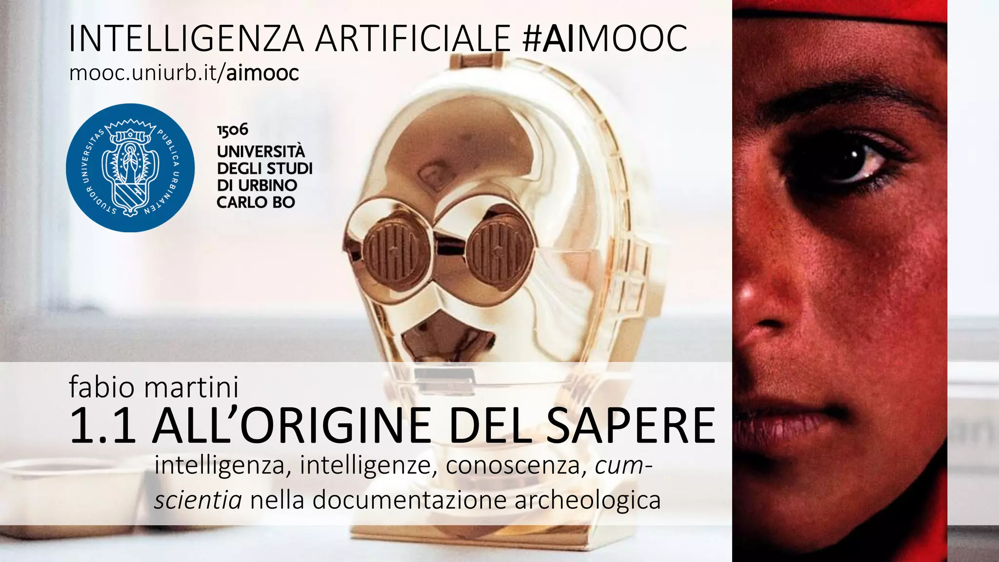 AIMOOC 1.1 All'origine del sapere - Fabio Martini | PPT