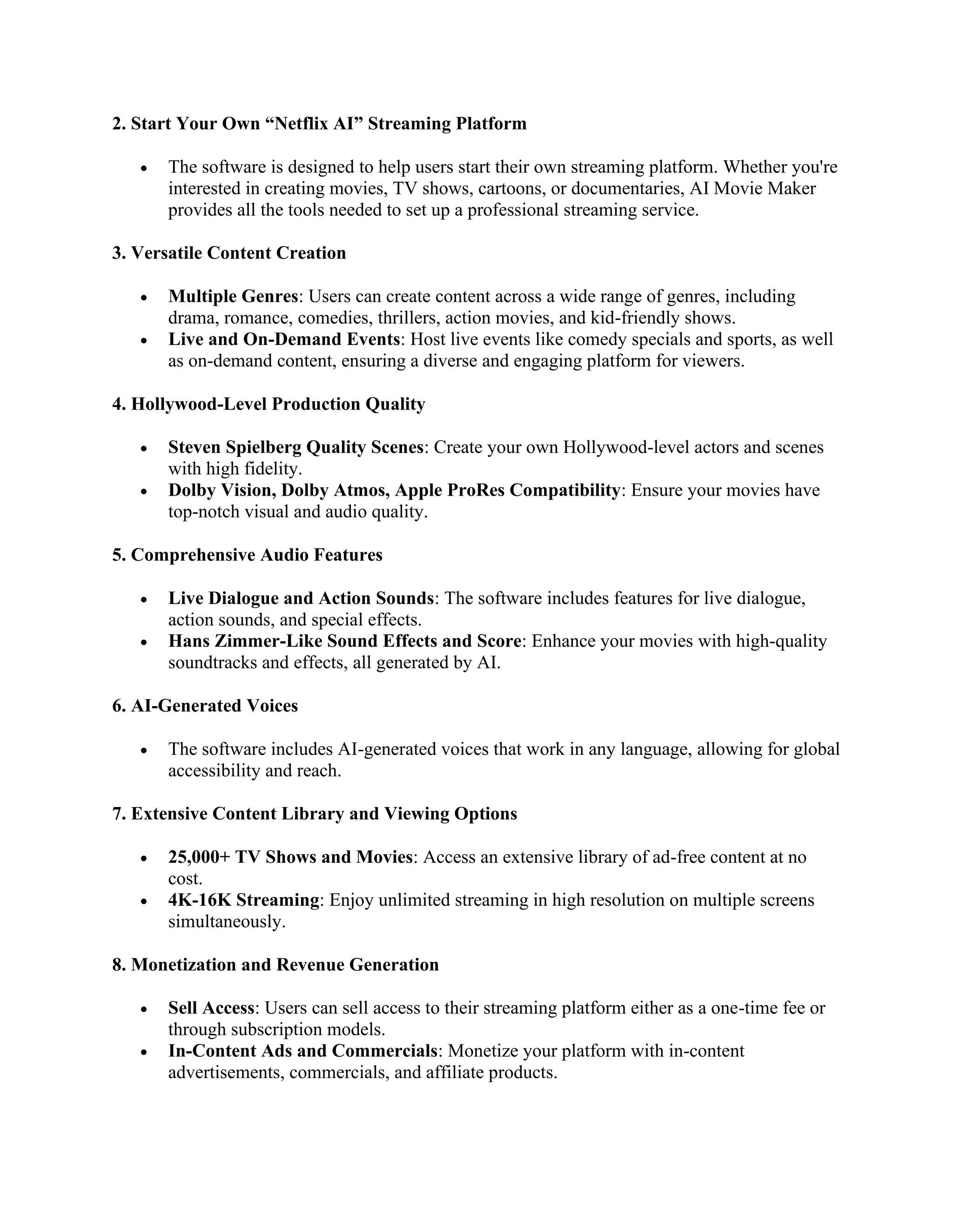 Flicker Review: Launch Your Own AI-Powered Streaming Hub | PDF