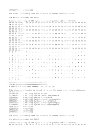 Aimp3 memory manager_eventlog | TXT | Operating Systems | Computer ...