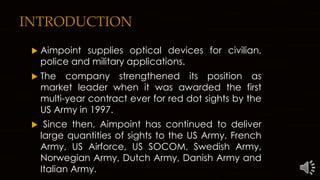 Aimpoint ab high-performance red dot reflex sights | PPTX