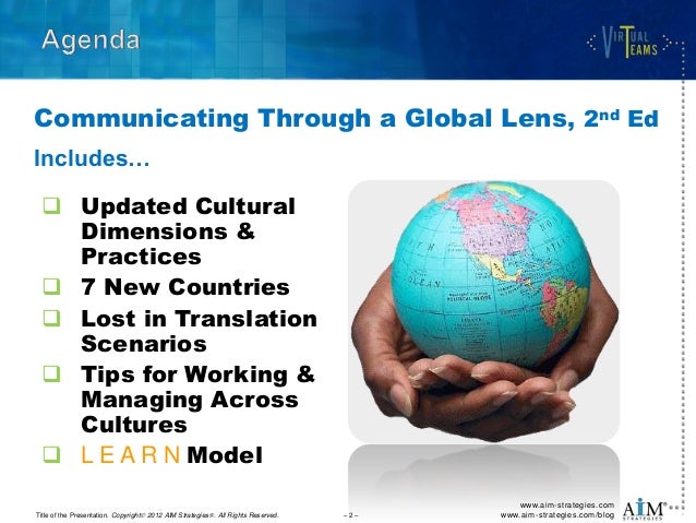 Communicating Through a Global Lens, 2nd Edition