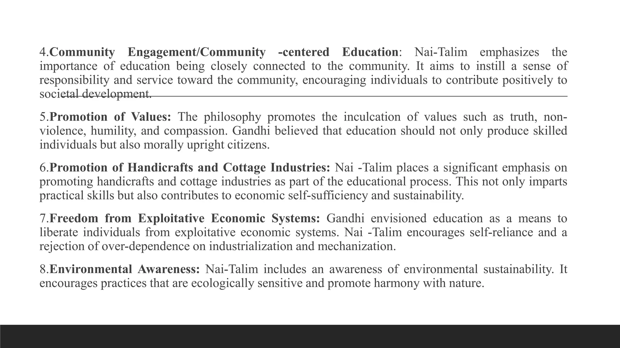 Nai-Talim: Aims, Objectives and Principles | PPTX