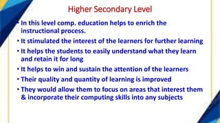 Aims and Objectives of teaching computer science | PPTX