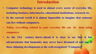 Aims and Objectives of teaching computer science | PPTX