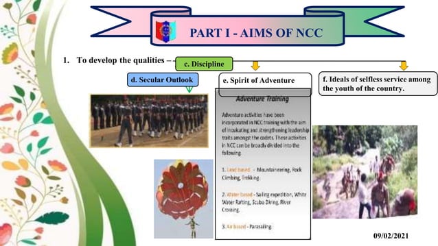 Aims and Objectives of NCC and Incentives.pptx | Family and Relationships