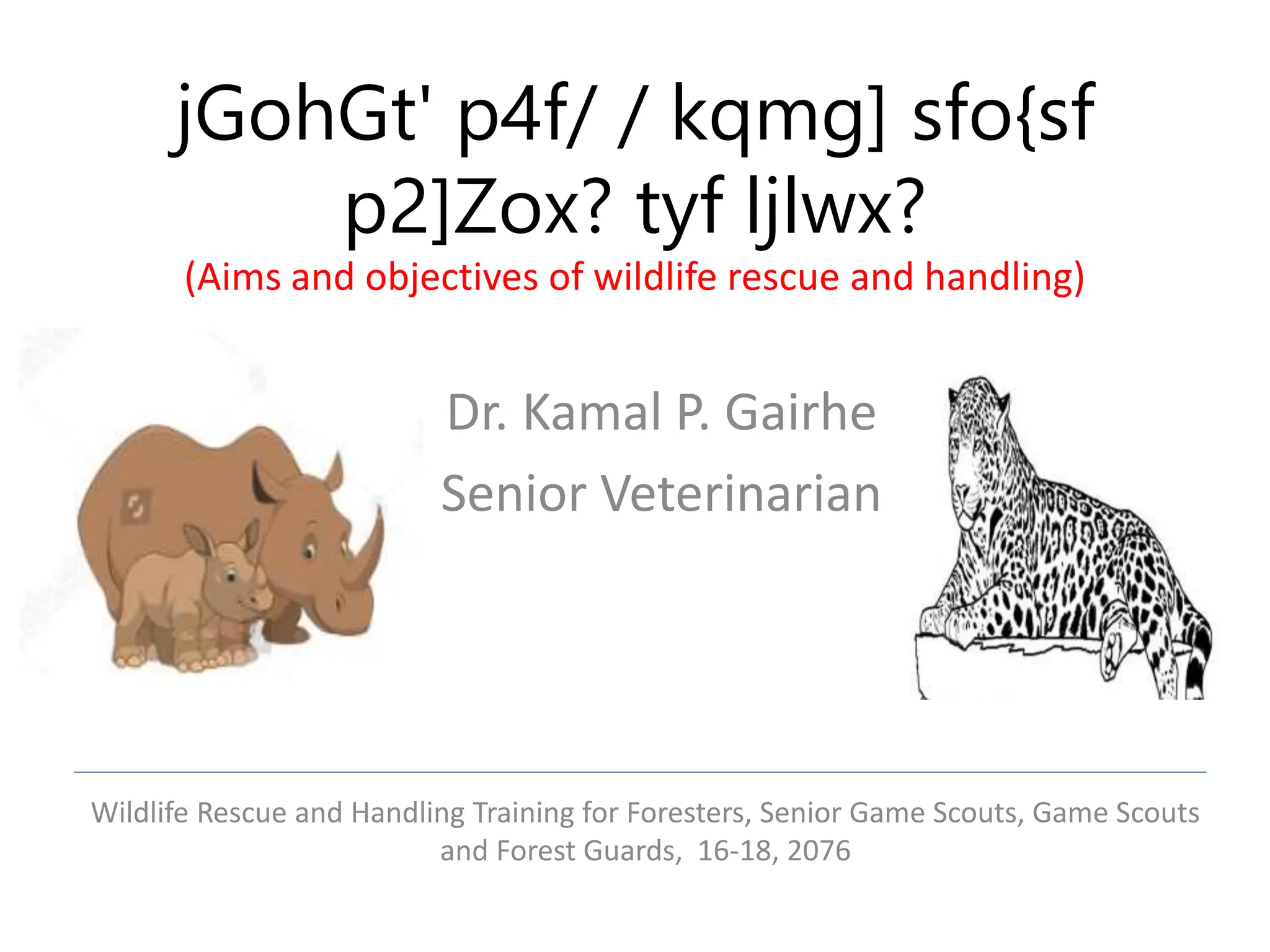 Aims and objectives rescue handling Nepali.pptx