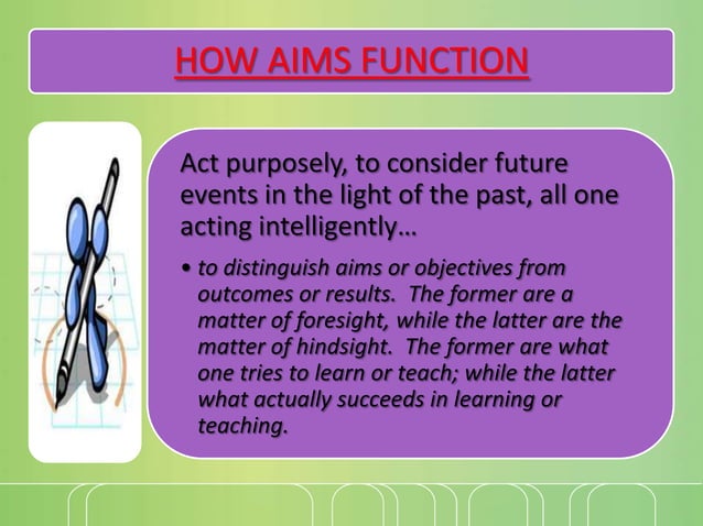 Aims and Purposes in Education | PPTX
