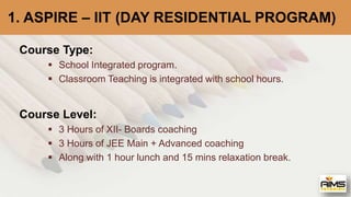 AIMS Tutorials Course Structure | PPT