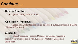 AIMS Tutorials Course Structure | PPT