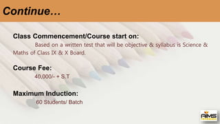 AIMS Tutorials Course Structure | PPT