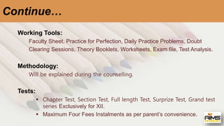 AIMS Tutorials Course Structure | PPT