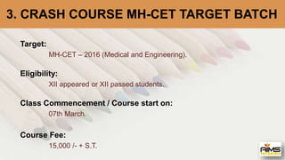AIMS Tutorials Course Structure | PPT