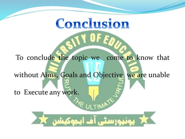 Aims, goals and objective purpose in curriculum development | PPTX ...