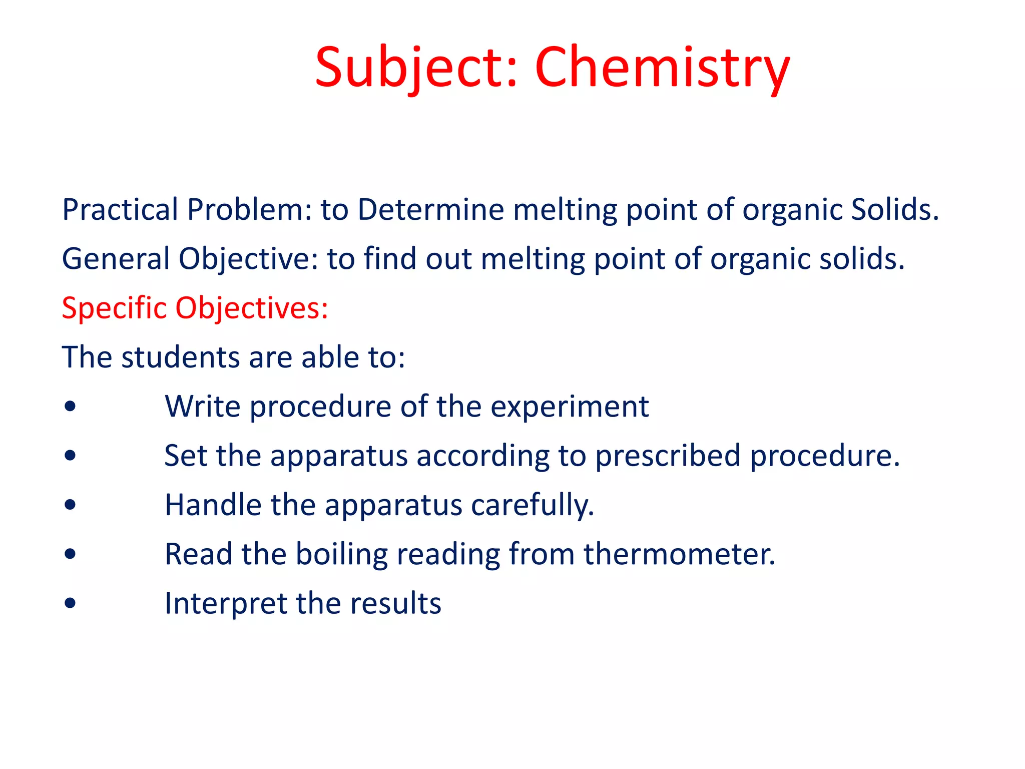 Laboratory organization, management and safety methods - Chapter # 05 ...