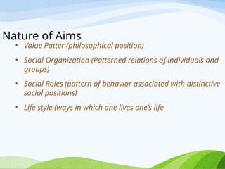 Aims and Goals Objective curriclum pptx | PPTX
