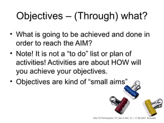 Aims obj4youth projects sharing | PPT