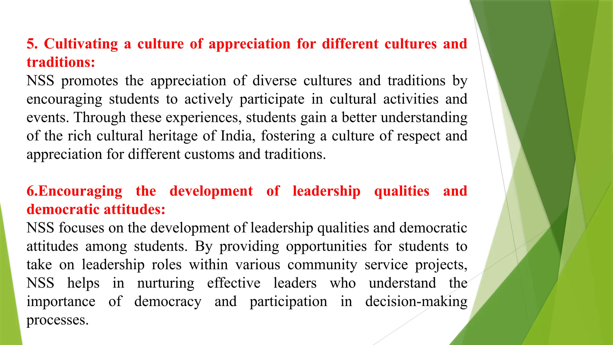 Aims & objectives of NSS,History of NSS pptx | PPTX