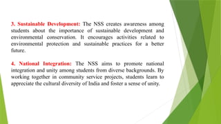 Aims & objectives of NSS,History of NSS pptx | PPTX