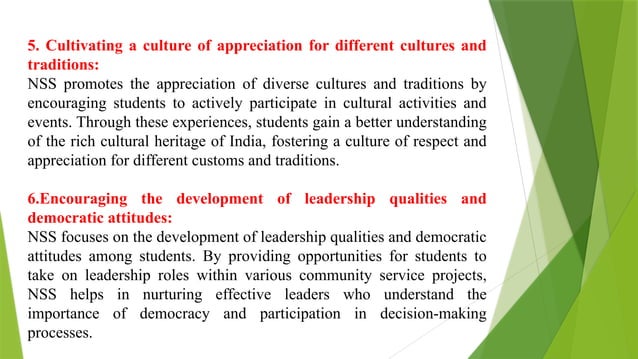 Aims & objectives of NSS,History of NSS pptx | PPTX