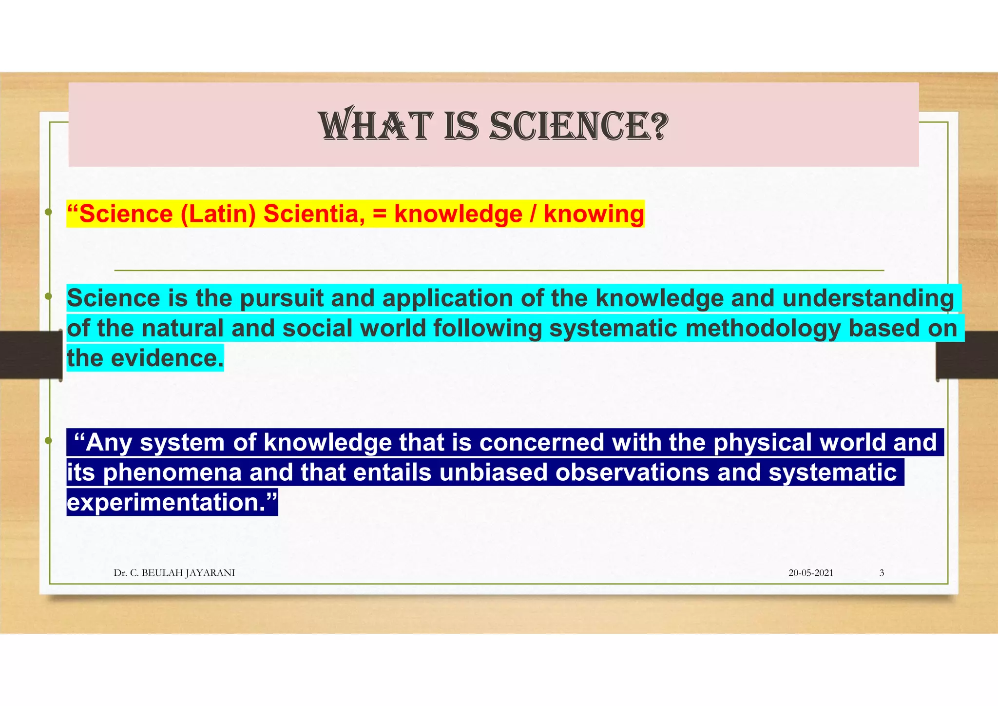 Aims & objectives of teaching biological science | PDF