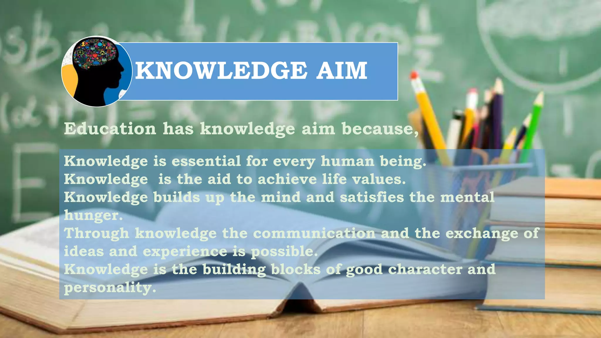 Aims of Education | PPTX