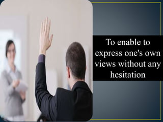 Aims of education in a democratic setup | PPT